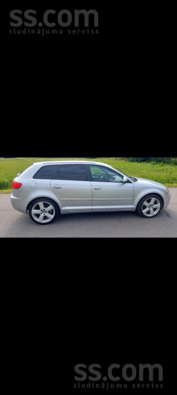 Grey Audi A3 2008 in Riga, with an engine capacity of 2.00 L and mileage of 315 thousand km for 3150 €, photo 7 on AUTOMOTO.COM.LV