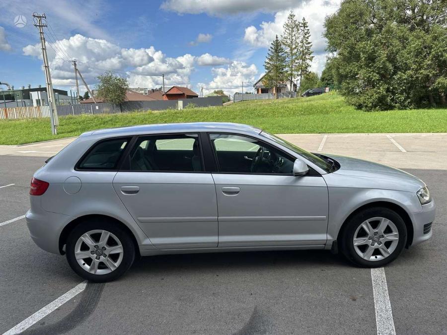 Pelēks Audi A3 2008 Telšiai, ar dzinēja tilpumu 1.40 L un nobraukumu 227 tūkst. km par 4250 €, foto 7 vietnē AUTOMOTO.COM.LV