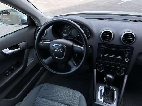 Pelēks Audi A3 2008 Telšiai, ar dzinēja tilpumu 1.40 L un nobraukumu 227 tūkst. km par 4250 €, foto 10 vietnē AUTOMOTO.COM.LV