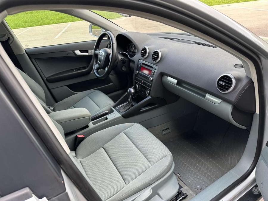 Pelēks Audi A3 2008 Telšiai, ar dzinēja tilpumu 1.40 L un nobraukumu 227 tūkst. km par 4250 €, foto 15 vietnē AUTOMOTO.COM.LV