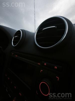 Grey Audi A3 2008 in Riga, with an engine capacity of 1.90 L and mileage of 265 thousand km for 2899 €, photo 9 on AUTOMOTO.COM.LV