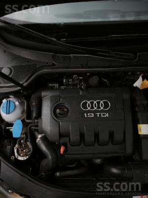 Grey Audi A3 2008 in Riga, with an engine capacity of 1.90 L and mileage of 265 thousand km for 2899 €, photo 12 on AUTOMOTO.COM.LV