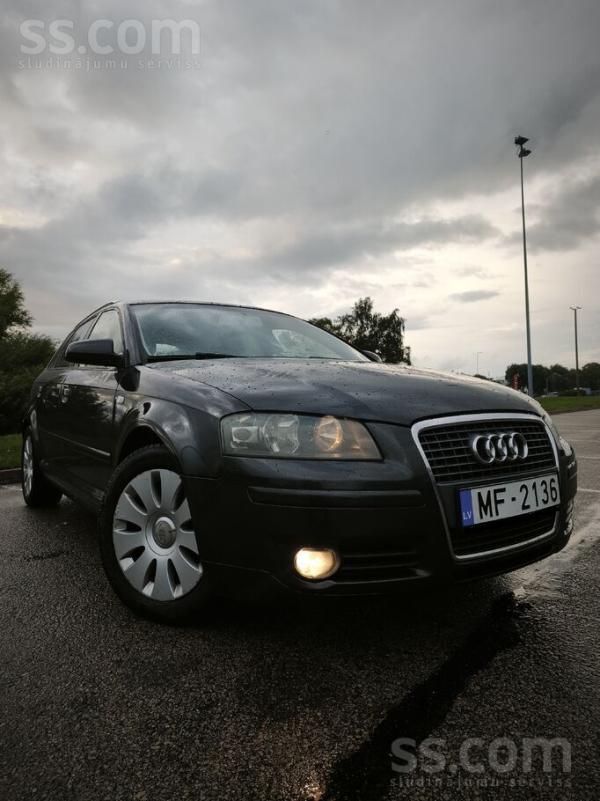 Pelēks Audi A3 2008 Rīga, ar dzinēja tilpumu 1.90 L un nobraukumu 265 tūkst. km par 2899 €, foto 2 vietnē AUTOMOTO.COM.LV