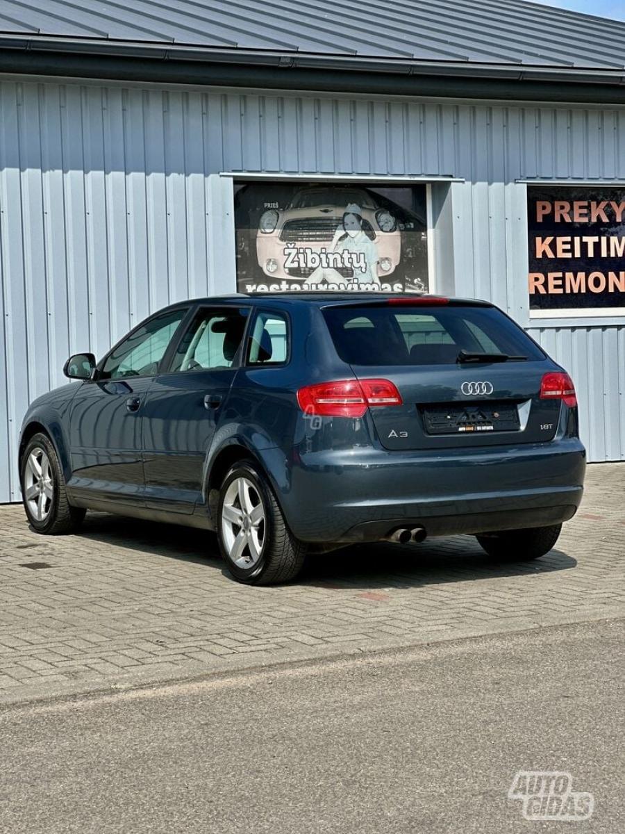 Grey Audi A3 2008 in Kretinga, with an engine capacity of 1.80 L and mileage of 275 thousand km for 4250 €, photo 7 on AUTOMOTO.COM.LV