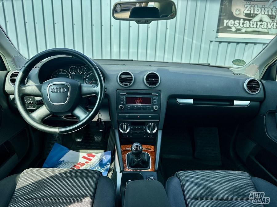 Grey Audi A3 2008 in Kretinga, with an engine capacity of 1.80 L and mileage of 275 thousand km for 4250 €, photo 14 on AUTOMOTO.COM.LV