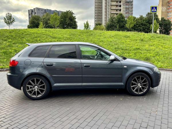 Pelēks Audi A3 2008 Kauņa, ar dzinēja tilpumu 1.90 L un nobraukumu 281 tūkst. km par 3250 €, foto 1 vietnē AUTOMOTO.COM.LV