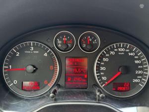 Grey Audi A3 2008 in Kaunas, with an engine capacity of 1.90 L and mileage of 281 thousand km for 3250 €, photo 11 on AUTOMOTO.COM.LV