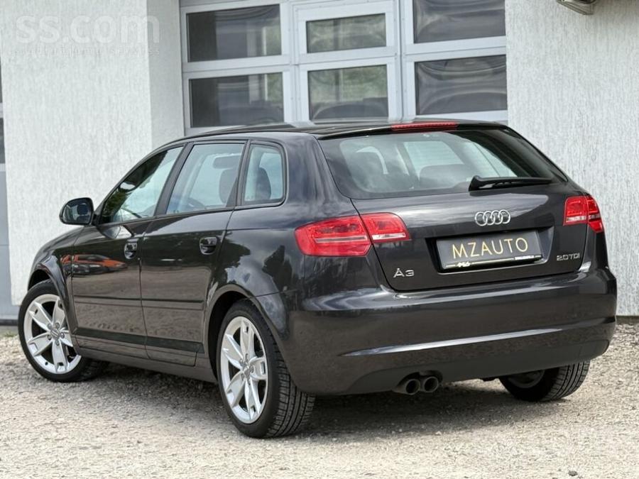 Pelēks Audi A3 2008 Tukums, ar dzinēja tilpumu 2.00 L un nobraukumu 260 tūkst. km par 5299 €, foto 4 vietnē AUTOMOTO.COM.LV