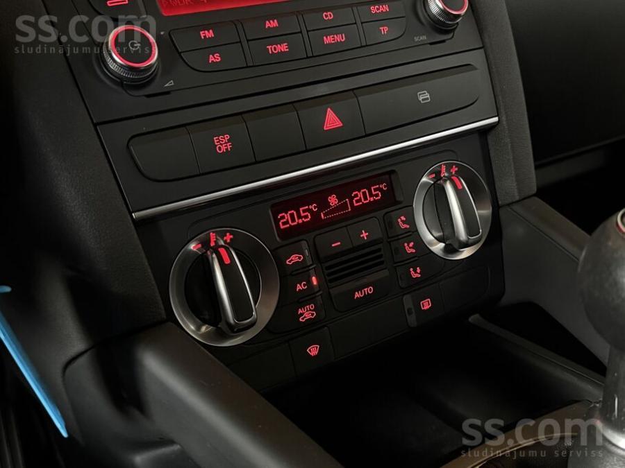 Pelēks Audi A3 2008 Tukums, ar dzinēja tilpumu 2.00 L un nobraukumu 260 tūkst. km par 5299 €, foto 13 vietnē AUTOMOTO.COM.LV