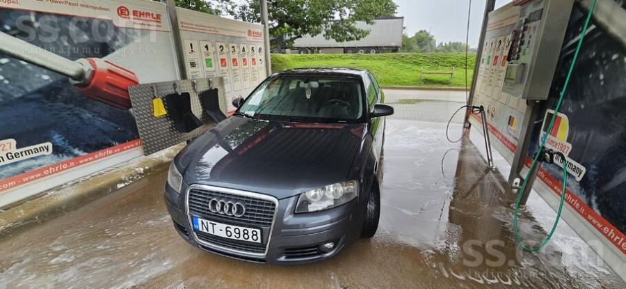 Pelēks Audi A3 2008 Dobele, ar dzinēja tilpumu 1.60 L un nobraukumu 213 tūkst. km par 3500 €, foto 1 vietnē AUTOMOTO.COM.LV