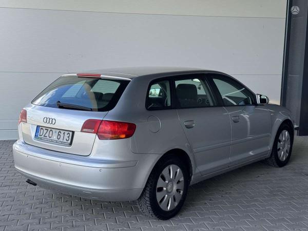 Pelēks Audi A3 2008 Viļņa, ar dzinēja tilpumu 1.90 L un nobraukumu 240 tūkst. km par 2900 €, foto 3 vietnē AUTOMOTO.COM.LV