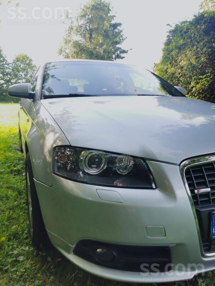 Pelēks Audi A3 2008 Jelgava, ar dzinēja tilpumu 2.00 L un nobraukumu 275 tūkst. km par 3450 €, foto 4 vietnē AUTOMOTO.COM.LV