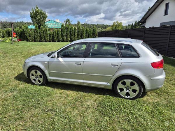 Pelēks Audi A3 2008 Viļņa, ar dzinēja tilpumu 1.97 L un nobraukumu 316 tūkst. km par 2500 €, foto 1 vietnē AUTOMOTO.COM.LV