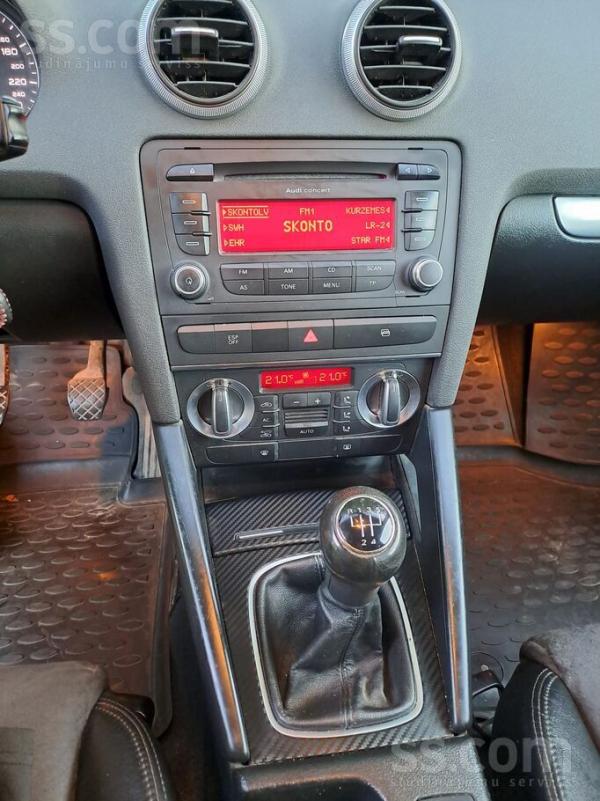 Pelēks Audi A3 2008 Kuldīga, ar dzinēja tilpumu 1.90 L un nobraukumu 0 tūkst. km par 3500 €, foto 7 vietnē AUTOMOTO.COM.LV