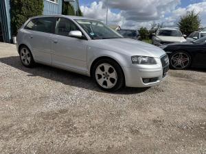 Pelēks Audi A3 2008 Jurbarkas, ar dzinēja tilpumu 1.97 L un nobraukumu 230 tūkst. km par 2850 €, foto  vietnē AUTOMOTO.COM.LV