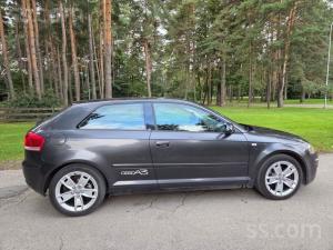 Grey Audi A3 2008 in Riga, with an engine capacity of 2.00 L and mileage of 331 thousand km for 2750 €, photo  on AUTOMOTO.COM.LV