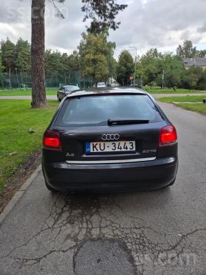 Grey Audi A3 2008 in Riga, with an engine capacity of 2.00 L and mileage of 331 thousand km for 2750 €, photo 6 on AUTOMOTO.COM.LV