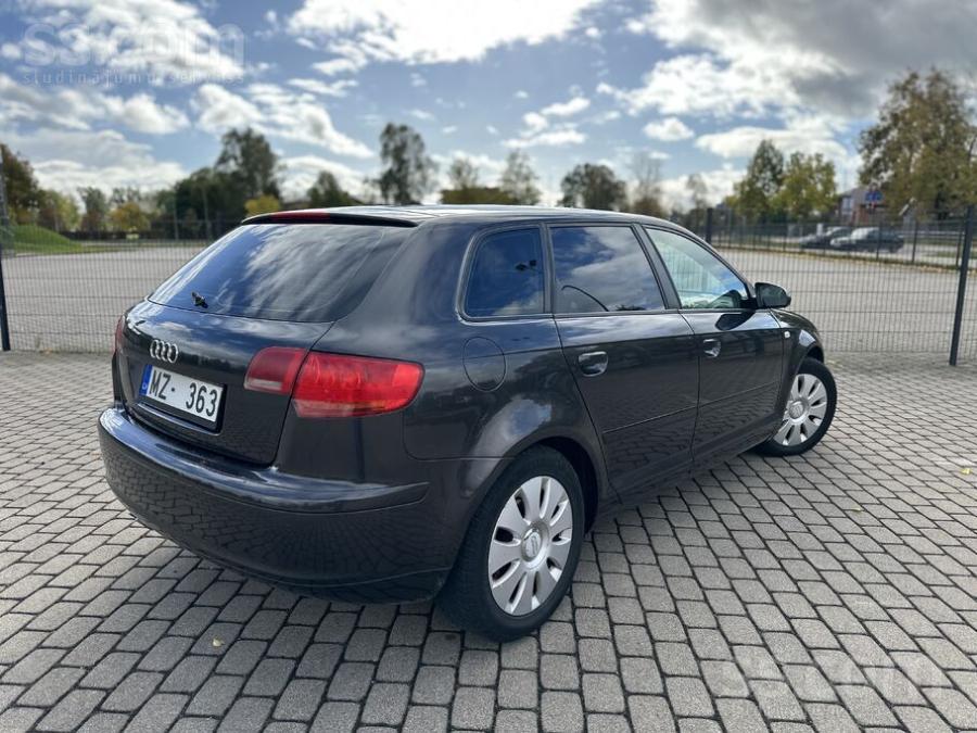 Grey Audi A3 2008 in Jelgava, with an engine capacity of 1.90 L and mileage of 296 thousand km for 3000 €, photo 4 on AUTOMOTO.COM.LV