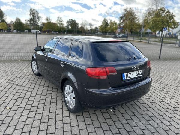 Grey Audi A3 2008 in Jelgava, with an engine capacity of 1.90 L and mileage of 296 thousand km for 3000 €, photo 6 on AUTOMOTO.COM.LV