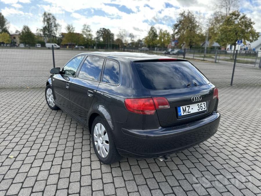 Grey Audi A3 2008 in Jelgava, with an engine capacity of 1.90 L and mileage of 296 thousand km for 3000 €, photo 6 on AUTOMOTO.COM.LV