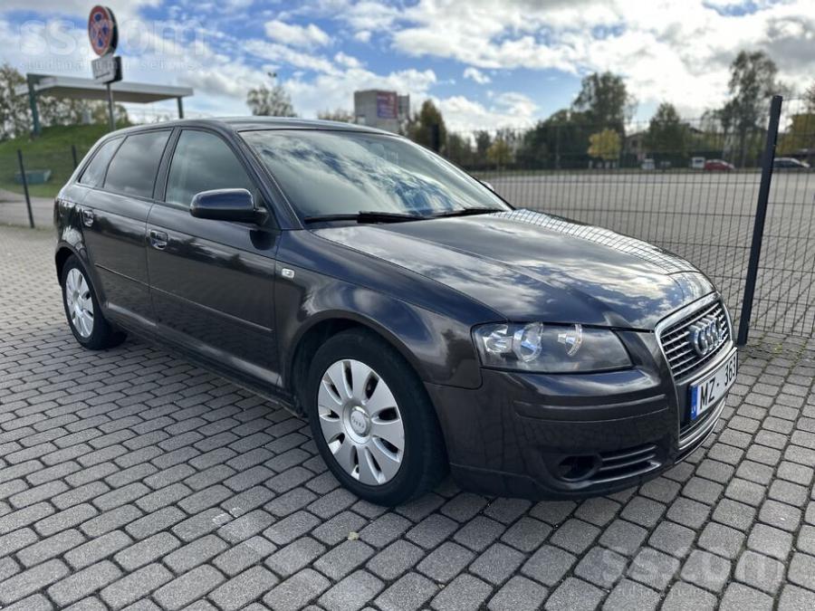 Grey Audi A3 2008 in Jelgava, with an engine capacity of 1.90 L and mileage of 296 thousand km for 3000 €, photo 13 on AUTOMOTO.COM.LV