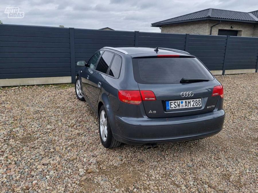 Серый Ауди А3 2008 в Мариямполе, объемом двигателя 2.00 л и пробегом 313 тыс. км за 1950 €, фото 3 на AUTOMOTO.COM.LV