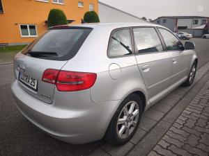 Grey Audi A3 2009 in Druskininkai, with an engine capacity of 2.00 L and mileage of 194 thousand km for 3650 €, photo 7 on AUTOMOTO.COM.LV