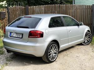 Grey Audi A3 2009 in Riga, with an engine capacity of 2.00 L and mileage of 258 thousand km for 5200 €, photo 35 on AUTOMOTO.COM.LV