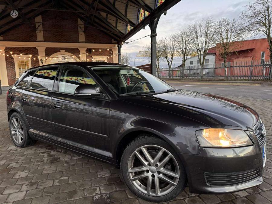 Grey Audi A3 2009 in Kaunas, with an engine capacity of 1.90 L and mileage of 307 thousand km for 3650 €, photo 2 on AUTOMOTO.COM.LV