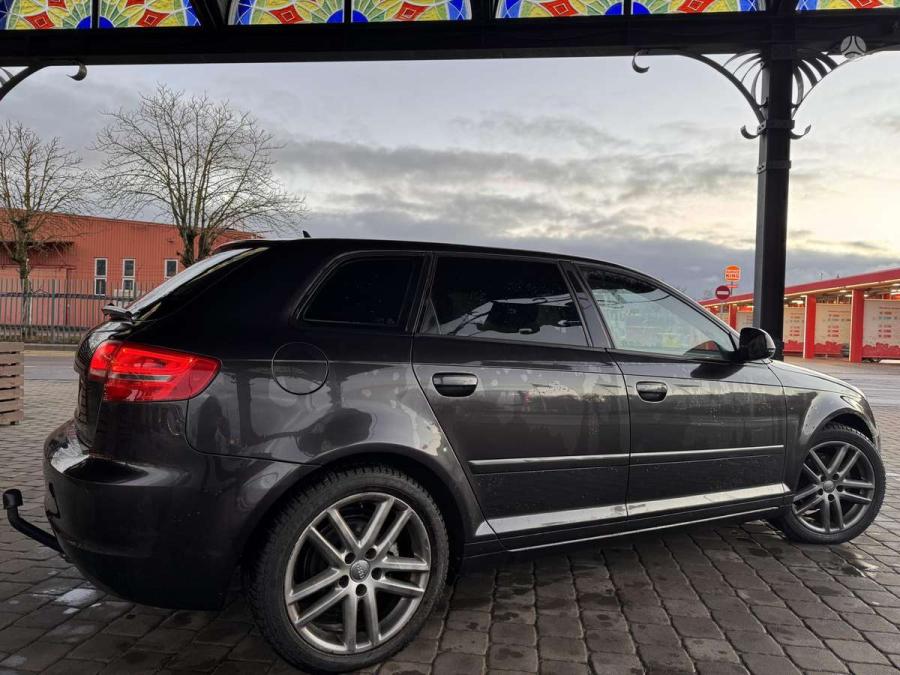 Grey Audi A3 2009 in Kaunas, with an engine capacity of 1.90 L and mileage of 307 thousand km for 3650 €, photo 13 on AUTOMOTO.COM.LV