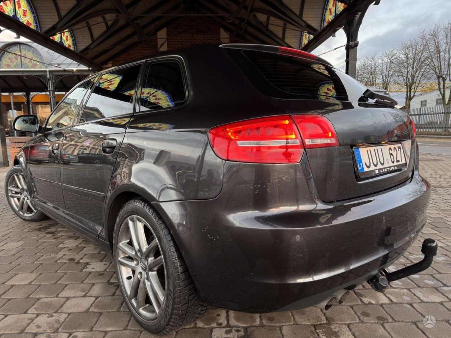 Grey Audi A3 2009 in Kaunas, with an engine capacity of 1.90 L and mileage of 307 thousand km for 3650 €, photo 22 on AUTOMOTO.COM.LV