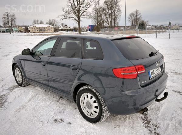 Pelēks Audi A3 2009 Valmiera, ar dzinēja tilpumu 2.00 L un nobraukumu 276 tūkst. km par 5200 €, foto 3 vietnē AUTOMOTO.COM.LV