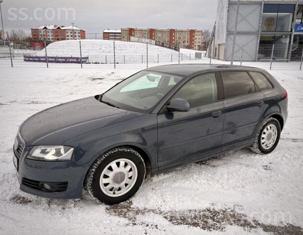 Pelēks Audi A3 2009 Valmiera, ar dzinēja tilpumu 2.00 L un nobraukumu 276 tūkst. km par 5200 €, foto 7 vietnē AUTOMOTO.COM.LV