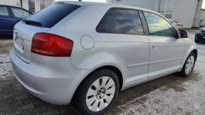 Pelēks Audi A3 2009 Kauņa, ar dzinēja tilpumu 1.90 L un nobraukumu 312 tūkst. km par 4500 €, foto 3 vietnē AUTOMOTO.COM.LV