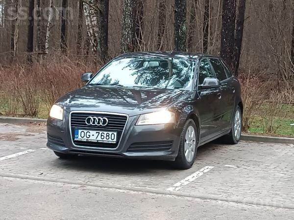 Pelēks Audi A3 2009 Rīga, ar dzinēja tilpumu 1.90 L un nobraukumu 271 tūkst. km par 4300 €, foto 4 vietnē AUTOMOTO.COM.LV
