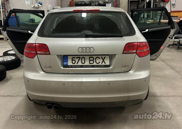 Grey Audi A3 2009 in Tallinn, with an engine capacity of 1.80 L and mileage of 158 thousand km for 4300 €, photo 6 on AUTOMOTO.COM.LV