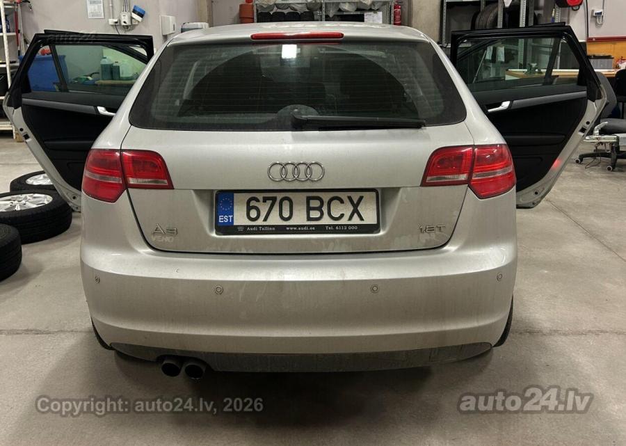 Pelēks Audi A3 2009 Tallina, ar dzinēja tilpumu 1.80 L un nobraukumu 158 tūkst. km par 4300 €, foto 6 vietnē AUTOMOTO.COM.LV