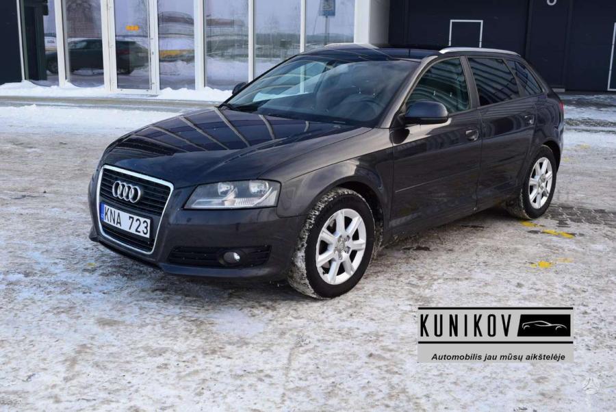 Grey Audi A3 2009 in Vilnius, with an engine capacity of 1.90 L and mileage of 246 thousand km for 5000 €, photo 1 on AUTOMOTO.COM.LV