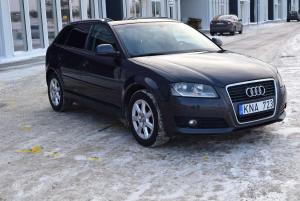 Grey Audi A3 2009 in Vilnius, with an engine capacity of 1.90 L and mileage of 246 thousand km for 5000 €, photo 3 on AUTOMOTO.COM.LV