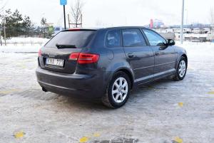 Grey Audi A3 2009 in Vilnius, with an engine capacity of 1.90 L and mileage of 246 thousand km for 5000 €, photo 5 on AUTOMOTO.COM.LV