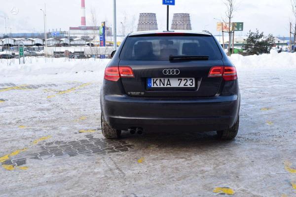 Pelēks Audi A3 2009 Viļņa, ar dzinēja tilpumu 1.90 L un nobraukumu 246 tūkst. km par 5000 €, foto 6 vietnē AUTOMOTO.COM.LV