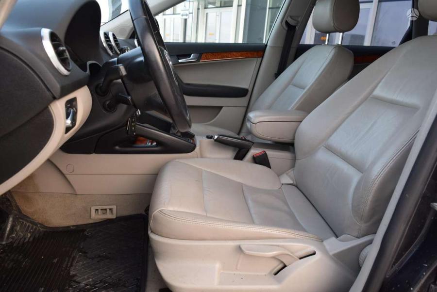 Grey Audi A3 2009 in Vilnius, with an engine capacity of 1.90 L and mileage of 246 thousand km for 5000 €, photo 9 on AUTOMOTO.COM.LV