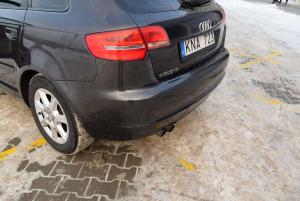 Grey Audi A3 2009 in Vilnius, with an engine capacity of 1.90 L and mileage of 246 thousand km for 5000 €, photo 21 on AUTOMOTO.COM.LV