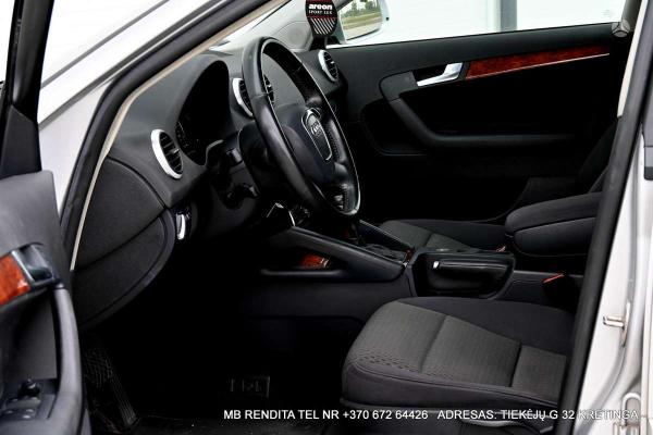 Pelēks Audi A3 2009 Kretinga, ar dzinēja tilpumu 1.80 L un nobraukumu 244 tūkst. km par 4999 €, foto 11 vietnē AUTOMOTO.COM.LV