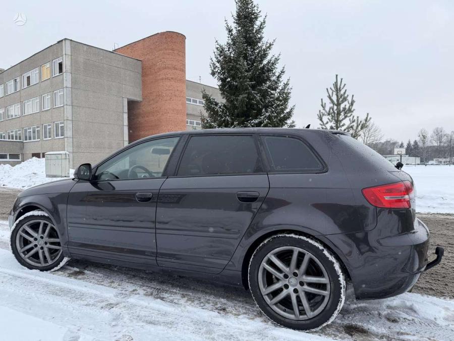 Grey Audi A3 2009 in Kaunas, with an engine capacity of 1.90 L and mileage of 307 thousand km for 3950 €, photo 13 on AUTOMOTO.COM.LV