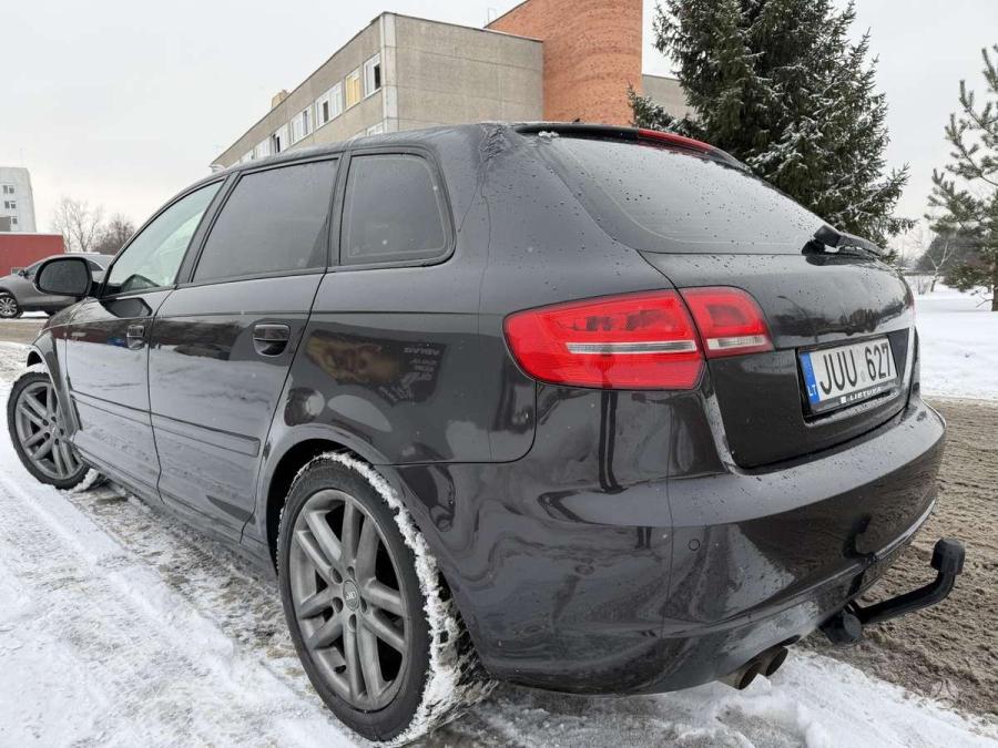 Grey Audi A3 2009 in Kaunas, with an engine capacity of 1.90 L and mileage of 307 thousand km for 3950 €, photo 21 on AUTOMOTO.COM.LV