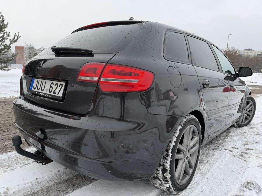 Grey Audi A3 2009 in Kaunas, with an engine capacity of 1.90 L and mileage of 307 thousand km for 3950 €, photo 22 on AUTOMOTO.COM.LV