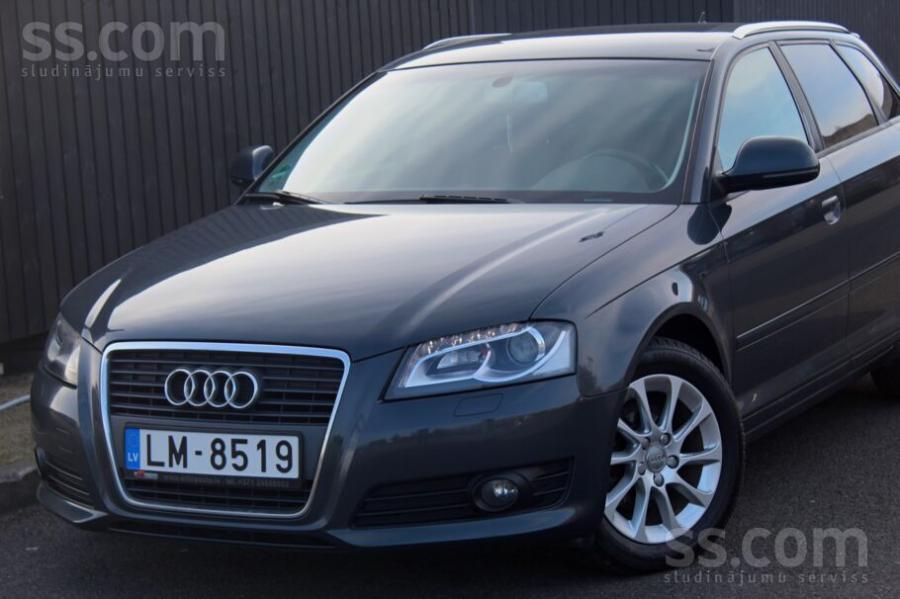 Pelēks Audi A3 2009 Rīga, ar dzinēja tilpumu 2.00 L un nobraukumu 285 tūkst. km par 3990 €, foto 1 vietnē AUTOMOTO.COM.LV