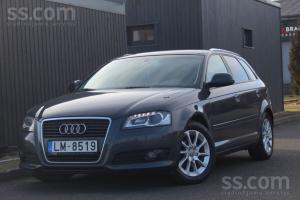 Pelēks Audi A3 2009 Rīga, ar dzinēja tilpumu 2.00 L un nobraukumu 285 tūkst. km par 3990 €, foto 2 vietnē AUTOMOTO.COM.LV