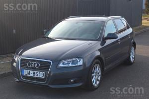 Pelēks Audi A3 2009 Rīga, ar dzinēja tilpumu 2.00 L un nobraukumu 285 tūkst. km par 3990 €, foto 4 vietnē AUTOMOTO.COM.LV